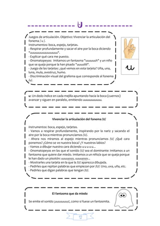Estimulación del lenguaje infantil. recopilación de juegos | PDF