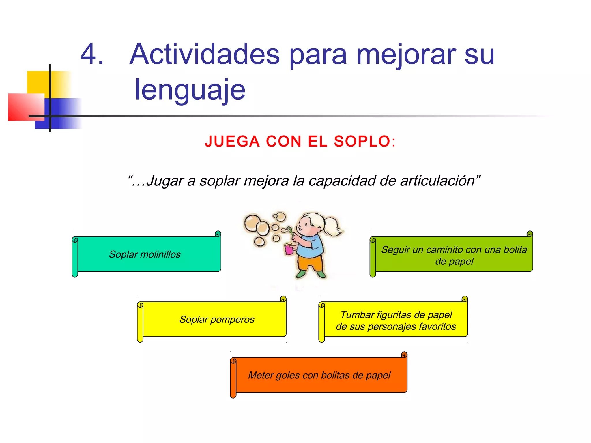 "Estimulación del lenguaje oral en el hogar" | PPT