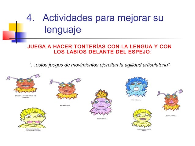 "Estimulación del lenguaje oral en el hogar" | PPT