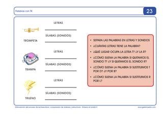 Estimular los procesos de lectura y escritura 6 | PDF
