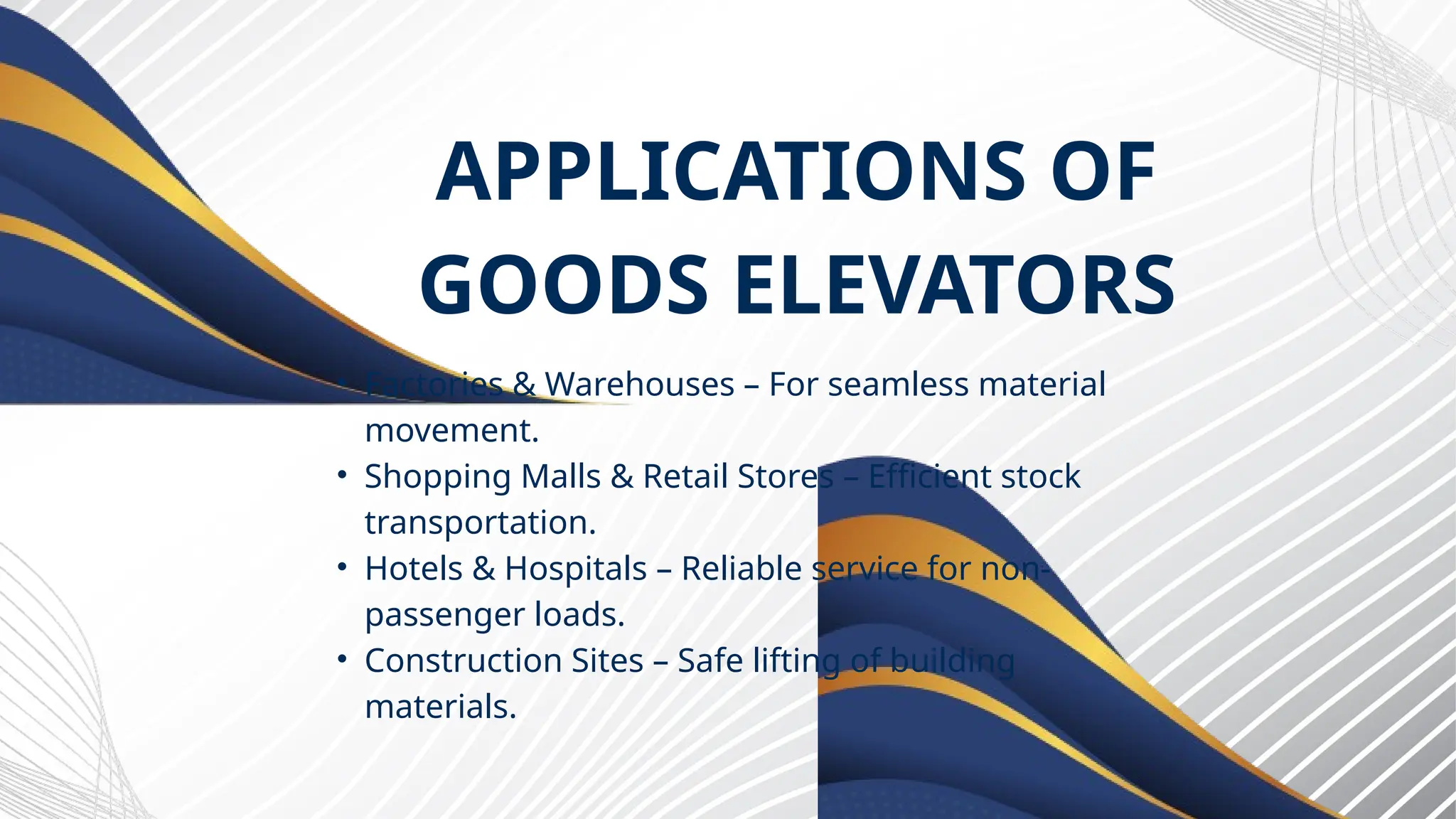 Estind Elevators- Buy Best Good Elevators | PPT