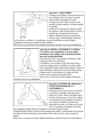 Estiramientos | PDF
