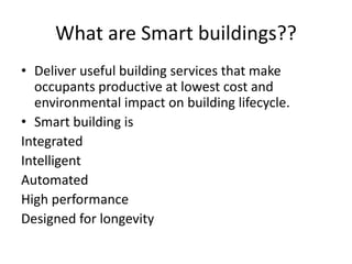 Smart Buildings | PPTX