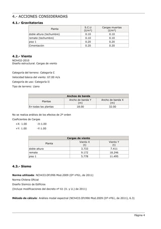 CALCULISTA ESTRUCTURAL SANTO DOMINGO - EL CONVENTO | PDF