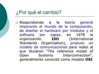 Estándares del modelo osi | PPTX