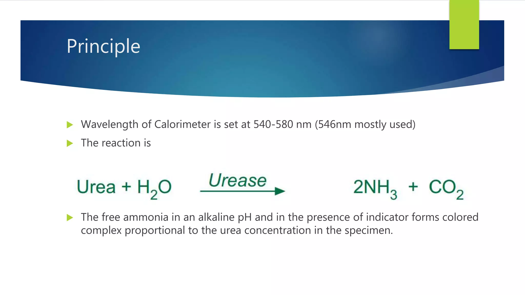 Estimation of Blood Urea Nitrogen by Dr. Tehmas | PPTX