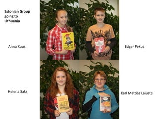 Estonian groups going where | PPTX