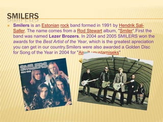 Estonian Bands | PPSX