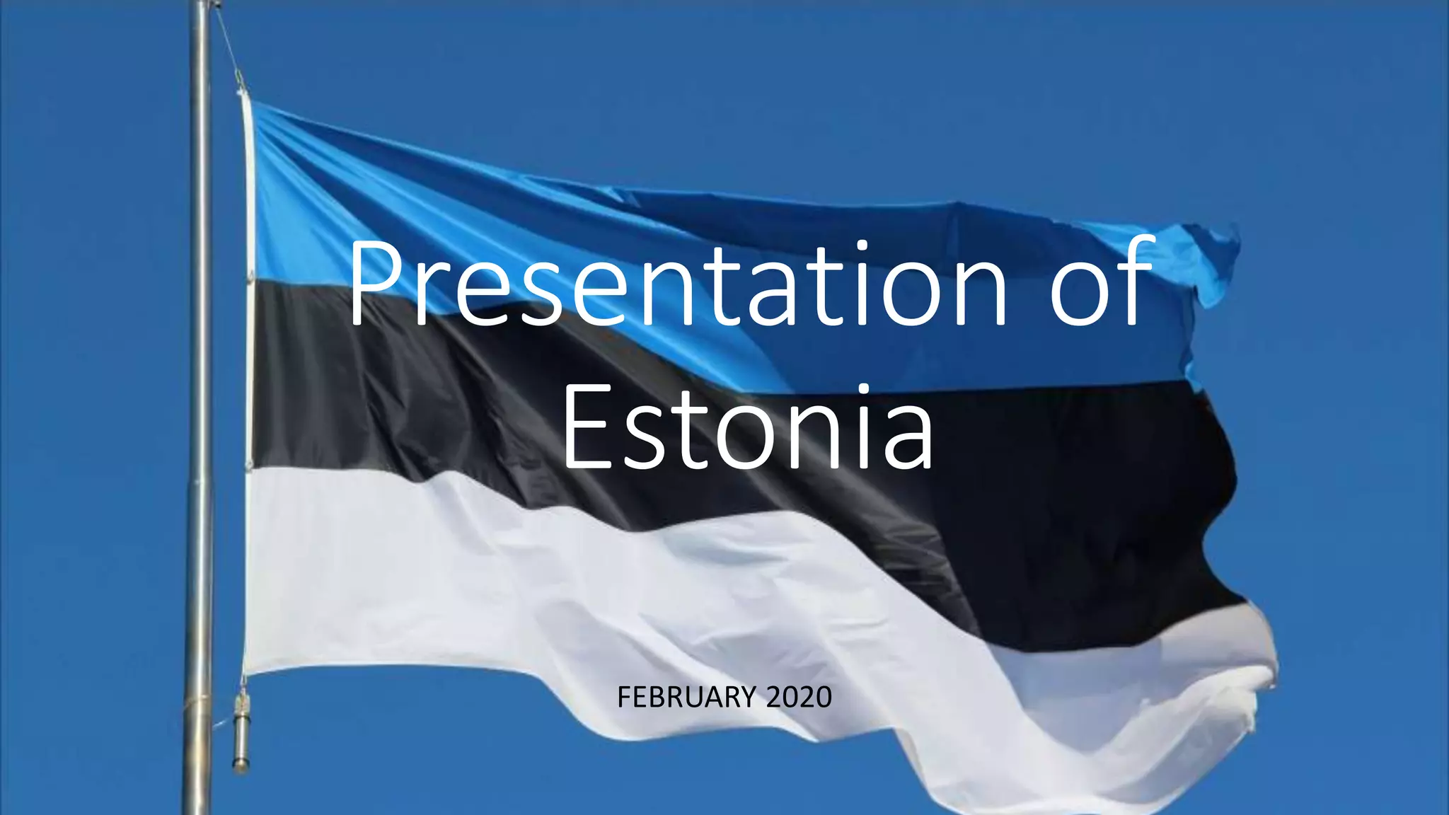 Estonian presentation Water | PPTX