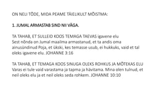 Estonian Soul Winning Gospel Presentation - Only JESUS CHRIST Saves.pptx