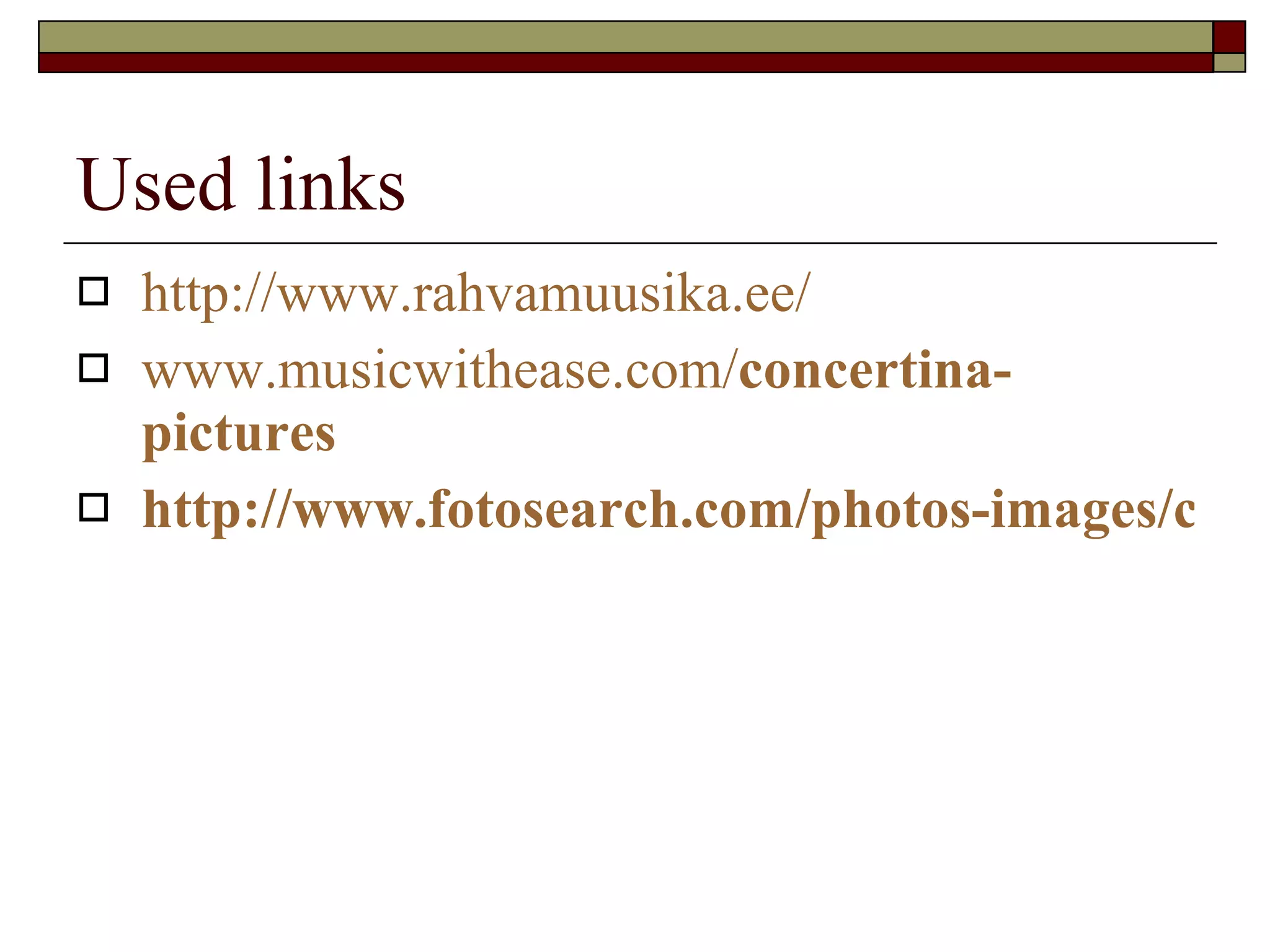 Estonian Traditional Musical Instruments | PPT