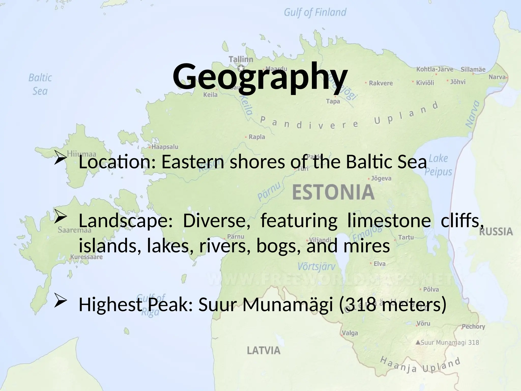 Estonia Presentation (about the country) | PPTX