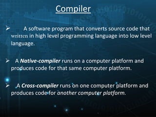 Embedded System Tools ppt | PPTX | Operating Systems | Computer Software and Applications