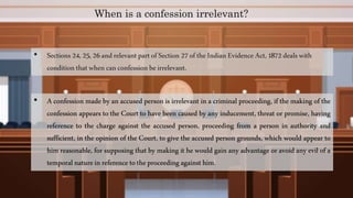 Estoppel, admission & confession | PPTX