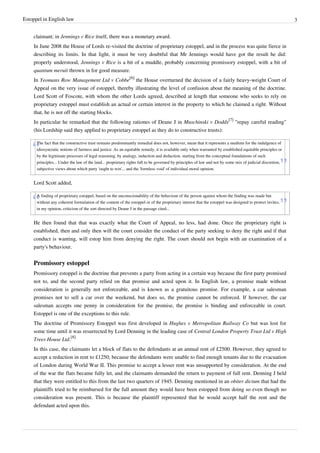 Estoppel in english law | PDF