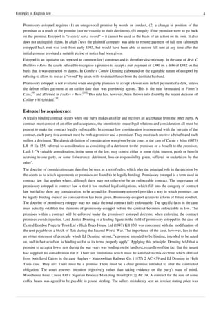 Estoppel in english law | PDF