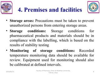 Storage of pharmaceutical products | PPT