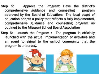 Estores steps in making guidance program | PPTX