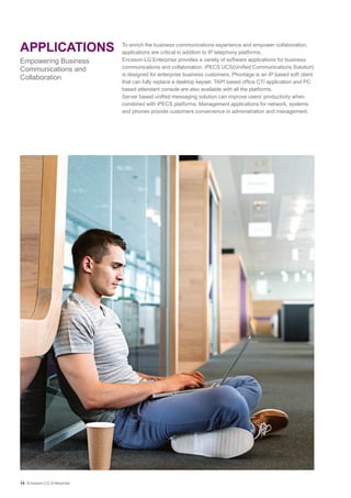 iPECS Enterprise Solutions Brochure | PDF