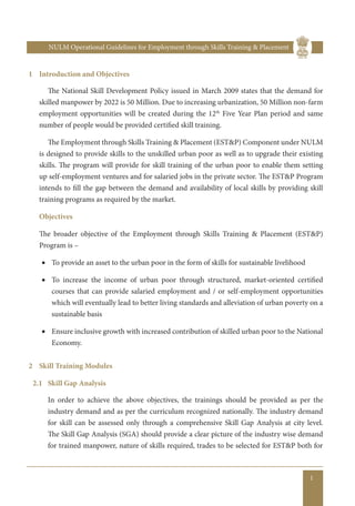 Estp guidelines | PDF