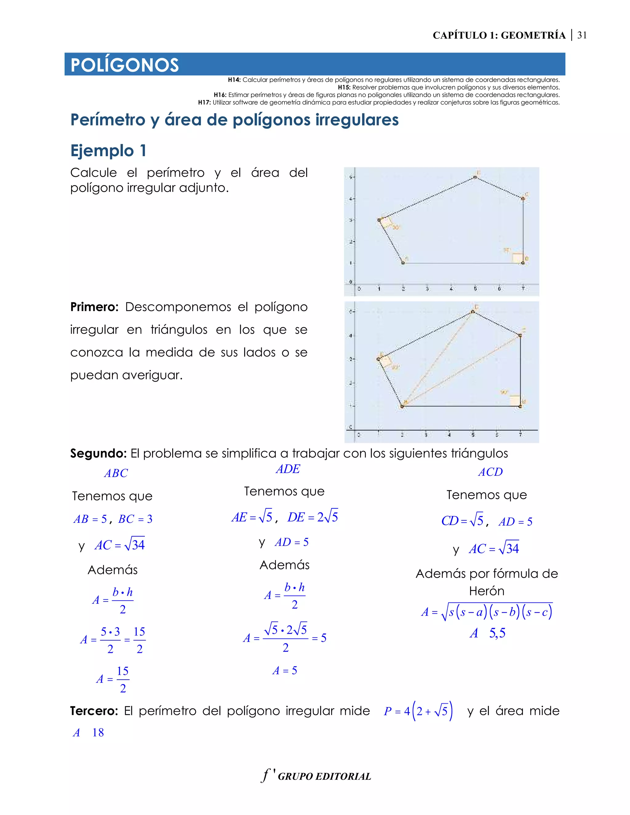 POLÍGONOS IRREGULARES | PDF | Geography | Science