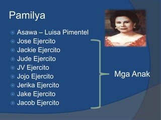 Joseph Estrada | PPTX