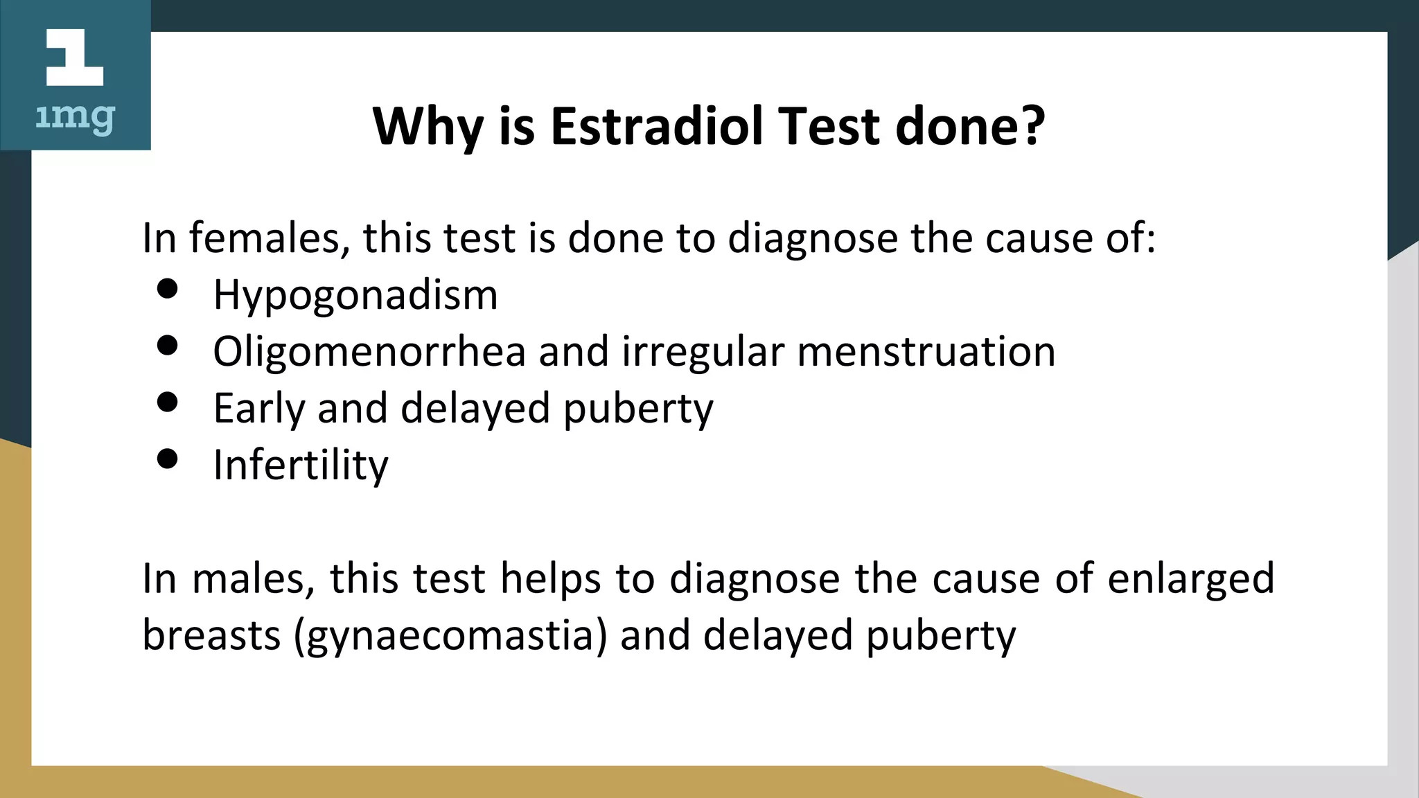 Estradiol test | ODP