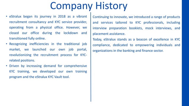 eStraLux end to end KYC Training with certification | PDF