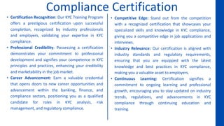 eStraLux end to end KYC Training with certification | PDF