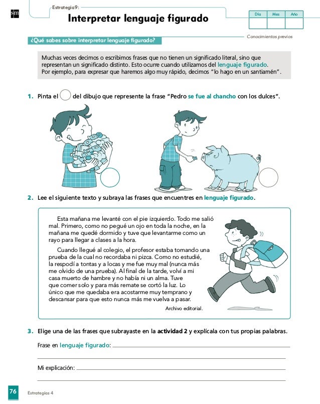 Estrategia9 interpretar lenguaje figurado