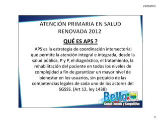 Estrategia APS | PDF