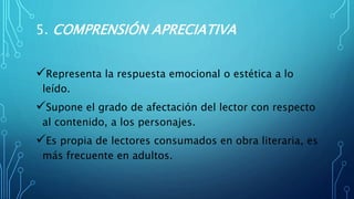 Estrategia de comprension lectora | PPTX