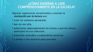 Estrategia de comprension lectora | PPTX
