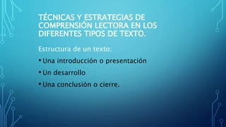 Estrategia de comprension lectora | PPTX