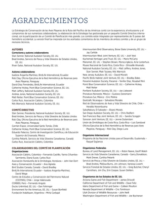 Estrategia de Conservación de las Aves Playeras | PDF