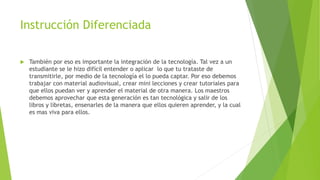 Estrategia de instrucción diferenciada | PPTX