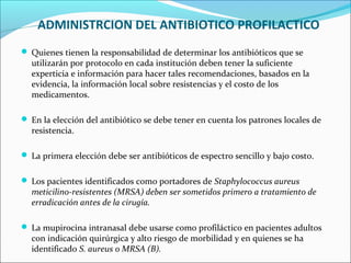Estrategias de prevencion de infecciones intarahospitalarias | PPT