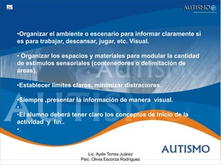 Estrategias de trabajo en autismo | PDF