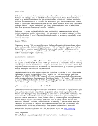 Estrategias del-apostol-pablo-para-evangelizar | PPTX