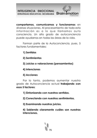 Autoconciencia o autoconocimiento | PDF