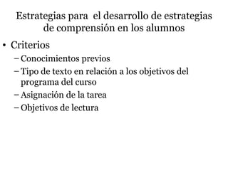 Estrategias para-la-comprension-lectora-ppt-2 | PPT