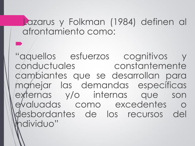 Estrategias de afrontamiento | PDF