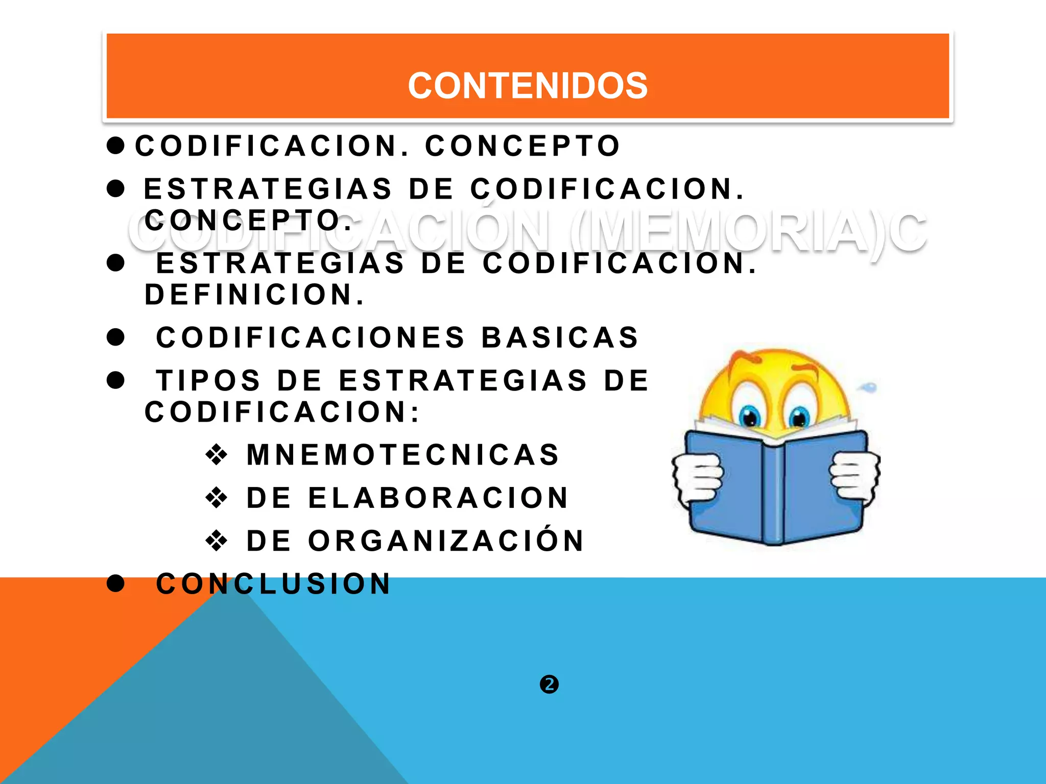 Estrategias de codificacion de la informacion para comprender textos ...