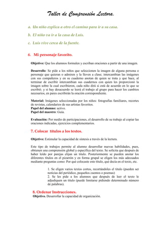 Estrategias de comprension lectora | PDF