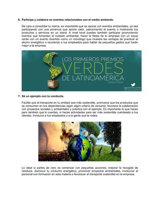 Estrategias del Marketing Ecológico - Trabajo final | PDF
