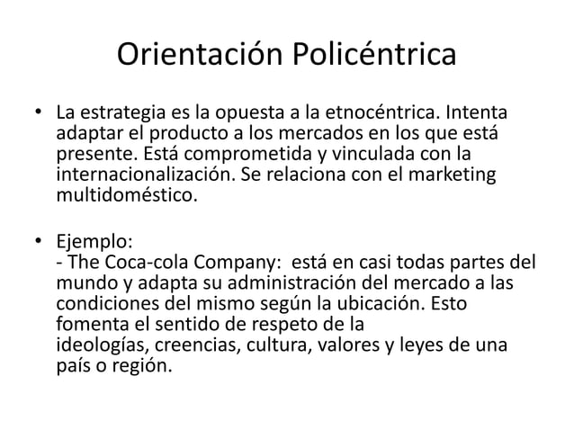 Estrategias de marketing internacional | PPTX