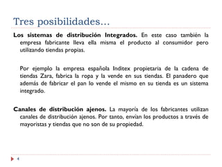 Estrategias de plaza (distribución) | PPT