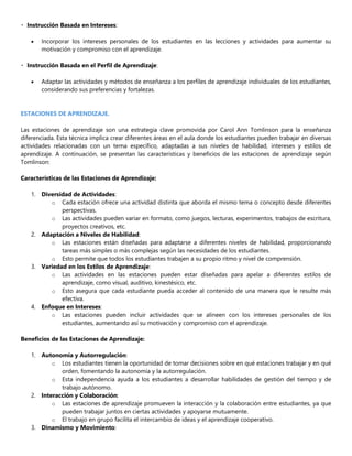 ESTRATEGIAS DIVERSIFICADAS de CAROL ANN TOMLINSON .docx