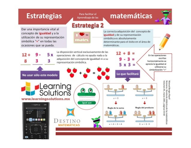 Estrategias matemáticas