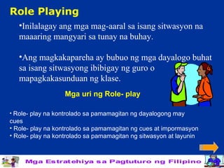 Estratehiya sa filipino | PPT